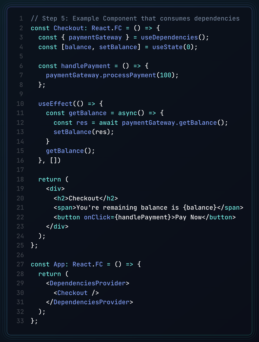 Dependency Injection in React: A Practical Guide