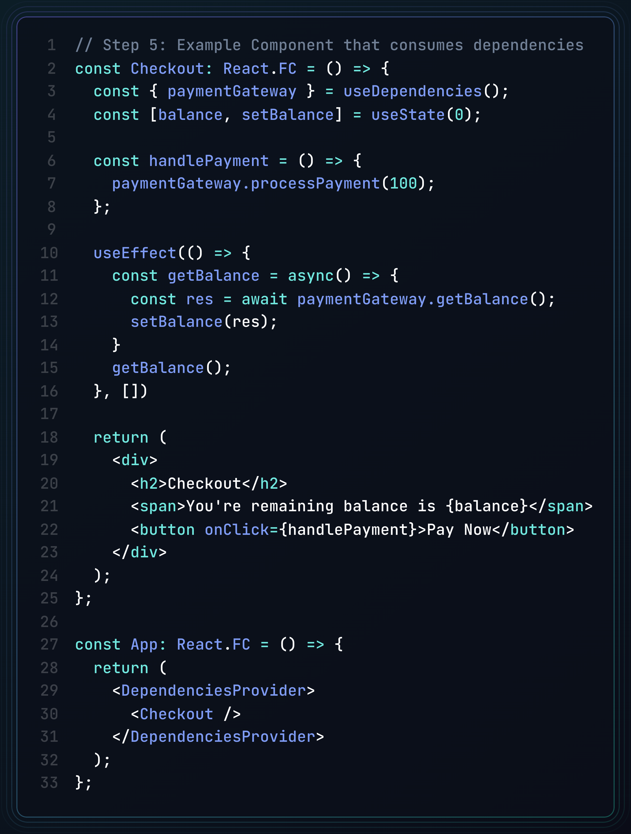 Dependency Injection in React: A Practical Guide